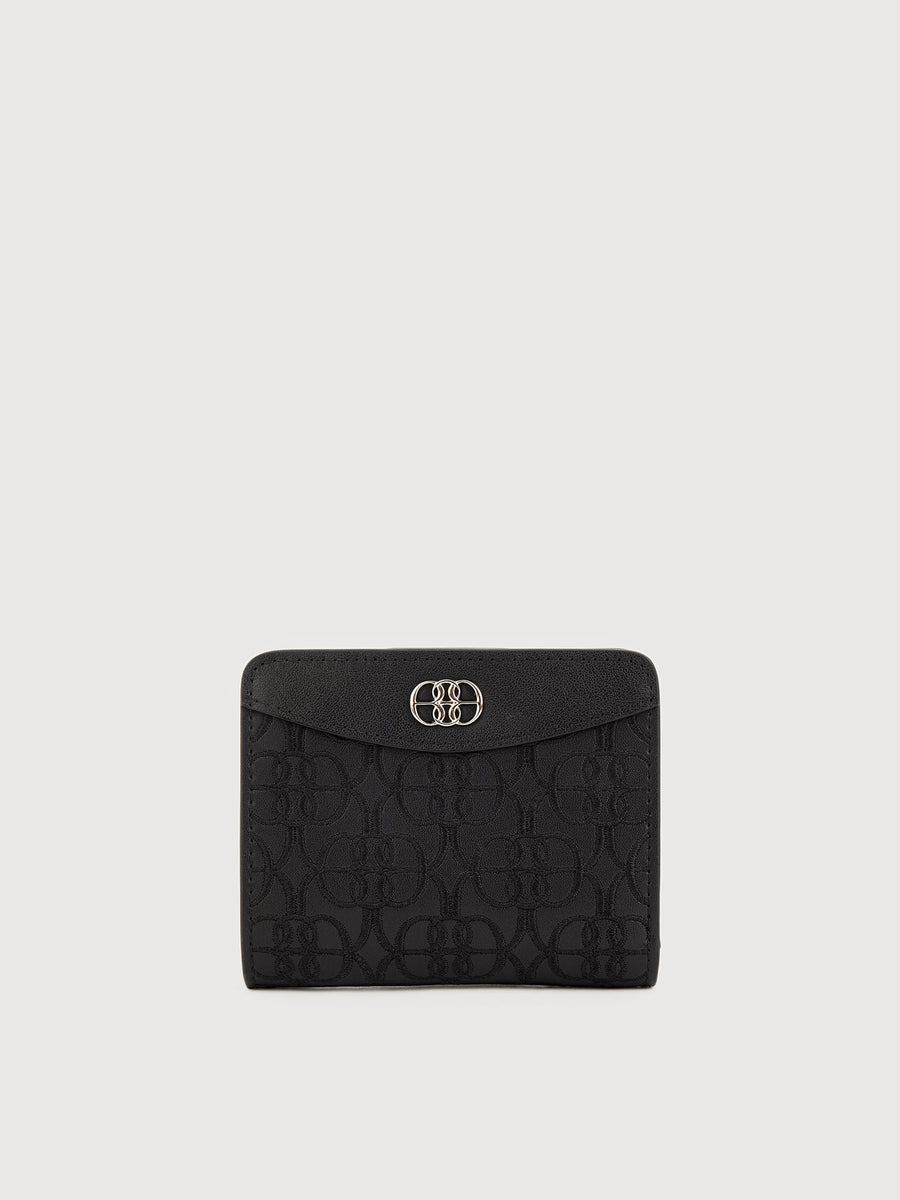 Alessia Monogram Bifold Short Wallet – BONIA